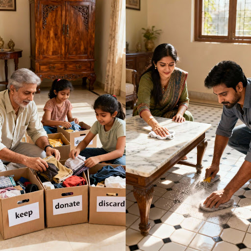 Deep Cleaning VS Decluttering - Festive Season Decluttering Hacks